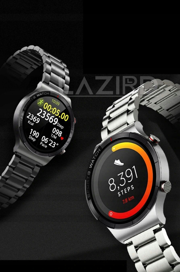 Lazird > SMARTWATCH Zegarek INDUKCJA EKG Rozmowy PL 1,5 CALA
